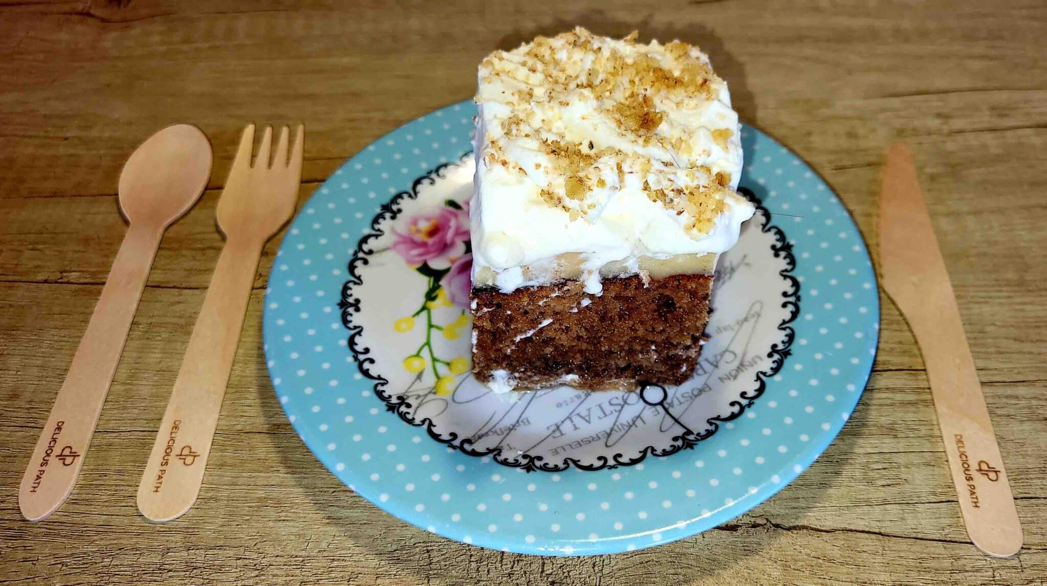 Εκμέκ με καρυδόπιτα - Της Κατερινας οι συνταγες